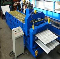 China Double Layer Corrugated Profile Steel Roofing Sheet Roll Forming Machine Roof Tile Making Machine for sale