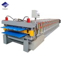 China Metal Profile Sheet Roof Panel Roll Forming Machine Production Line for sale