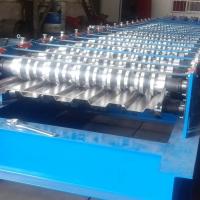 China Painted Steel Roller Up Garage Door Panel Forming Machine for sale
