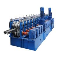 China Barrier Roll Forming Guardrail Sheet Machine Highway Guardrail Galvanized W Beam Cold Roll Forming Machine for sale