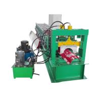 China Color Steel Roofing Sheet Ridge Capping Tile Roll Forming Machine for sale