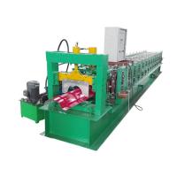 China Color Steel Roofing Sheet Ridge Capping Tile Roll Forming Machine for sale