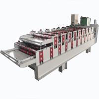 China Roof Use Corrugated Profile Steel Roofing Sheet Roll Forming Machine for sale