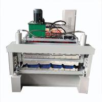 China Roof Use Corrugated Profile Steel Roofing Sheet Roll Forming Machine for sale