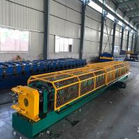 China Q235-A Wallboard 4KW PLC Cold Downspout Roll Forming Machine For Cr12MOV for sale