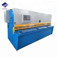 China Hydraulic Metal Shearing Machine 5.5kw Motor For Sheet Metal Plate Working for sale