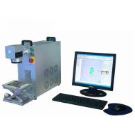 China Memory Card Making Machine , 20w Fiber Laser Marking Machine For Metal for sale