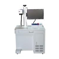 China Desktop Fiber Laser Engraving Cutting Machine For Deep Engraving for sale