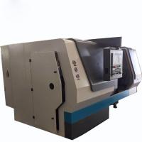 China Slant Bed CNC Horizontal Lathe Machine 8 Position Hydraulic Knife Tower for sale