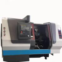 China Slant Bed CNC Lathe Machine TCK550 CNC Turning Metal Lathe Turret Type for sale