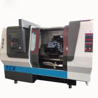 China Horizontal CNC Lathe Machine / Turning Metal Lathe Slant Bed CNC Center for sale