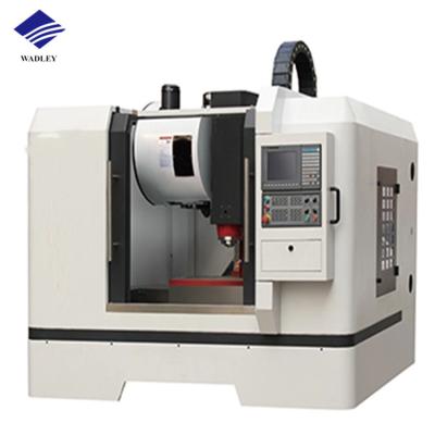 China CNC Vertical Milling Machine VMC850 550X350X500 Table Travel 0.02 Positioning Accuracy for sale