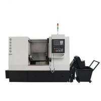 China Automatic Lathe Machine Turkey TCK6350 Cnc Lathe y Axis MT6 Spindle Taper for sale