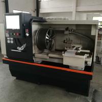 China AWR25 Horizontal Upgraded Alloy Wheel Rim Diamond Cutting Repair CNC Lathe Machine for sale