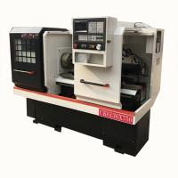 China Cnc Lathe Machine CK6136 CK6150 CK6166 Cnc Metal Turning Flat Bed for sale