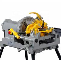 China Compact Portable Electric Pipe Threading & Cutting Machine Deburrer Threader 1/2