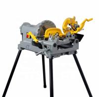 China Compact Portable Electric Pipe Threading & Cutting Machine Deburrer Threader 1/2