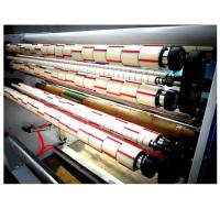 China Stationery Tape Adhesive Cello Tape Slitting Rewinding Machine for sale