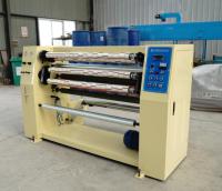 China Stationery Tape Adhesive Cello Tape Slitting Rewinding Machine for sale
