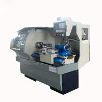 China Horizontal Flat Bed Cnc Lathe Machine High Precision heavy duty alloy wheel repair metal working Lathe for sale
