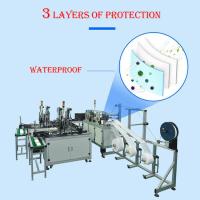 China Fully Automatic Disposable Surgical Medical Nonwoven Face Mask Making Machine for sale