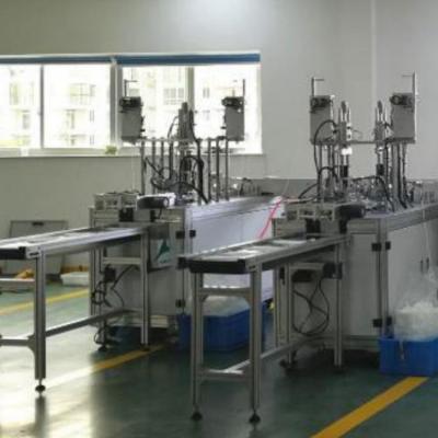 China 3 Ply Non Woven Folded Automatic Disposable Surgical Medical Face Mask Making Machine for sale