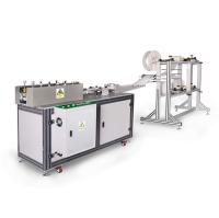 China N95 Semi Automatic Facial Face Mask Making Machine Folding Mask Production Line for sale