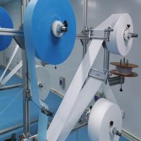 China Face Mask Machine Semi Automatic Plane Production Line Ear Band Non Woven Disposable Face Making Machine for sale