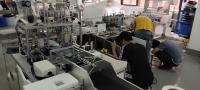 China Automatic Disposable Medical Facial Mask Making Machinery Equipment 3 Ply Non Woven Surgical Face Mask Machine for sale