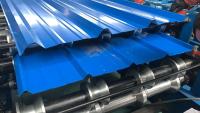 China Low Cost Corrugated IBR Double Layer Sheet Metal Siding Roof Panel Forming Machine for sale