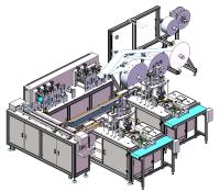 China Face Mask Making Machine N95 Face Mask Manufacturing Equipment for sale