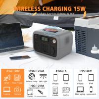 China 300W 500W AC DC Output Solar Energy Generator Portable Camping Power Station For Laptop for sale