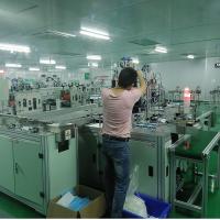 China Máquina automática de mascarilla facial 1+2 línea100-120 piezas por minuto máquina de máscara for sale