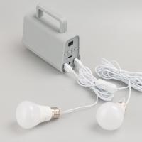 China Portable mini solar power lighting system kits for home with music speaker solarenergie systems 2 in 1 for sale