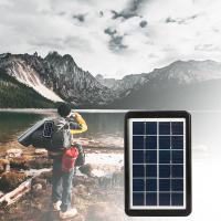China Portable mini solar power lighting system kits for home with music speaker solarenergie systems 2 in 1 for sale