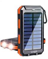 China IP67 IPX6 Waterproof Solar Power Bank 20000mah Solar charger waterproof 10000mah 8000mah power bank portable for cell for sale