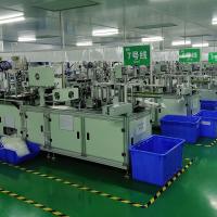 China Non Woven Face Mask Machine surgical face mask machine 100 pieces per minute for sale
