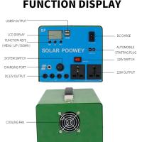 China Household Solar Power System 500W 800W 1500W 6000W Lithium Generator Set All Ip65 Outdoor Solar Energy System for sale