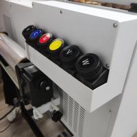 China UV Roll to Roll DTF Printer 3d Crystal Cold Transfer Label Sticker Bottle Acrylic Mug Printing Machine for sale