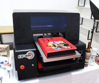 China UV DTF crystal transfer film printer for 3D logo printing on glass/metal/ceramic/ bottle helmet curving materials for sale