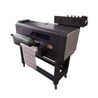 China Large roll to roll A3 UV Printer FILM Printing UV DTF LOGO Printing Machine CMYK W Varnish UV dtf sticker printer for sale
