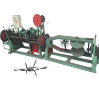 China cheap price double strand barbed wire fence making machine for sale