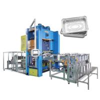 China Aluminium Foil take away box Disposable baking tray pie pan aluminium foil container Making Machine for sale