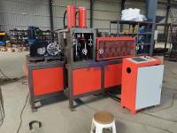 China Fully Automatic Cnc Flat Iron Hoop Forming Machine Flat Steel Holt Hoop Iron Machine Hoop Clamp Making Machine for sale