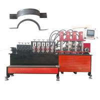 China Fully automatic hoop holding machine Flat iron hoop forming machine Flat iron bending machine for sale