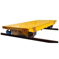 China Accurate stopping electric rail transfer cart for sale
