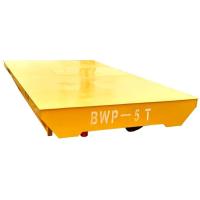 China cheap trackless battery powered rail transfer trolley with remote control for sale