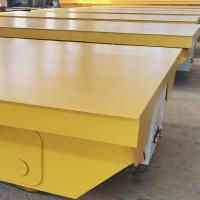 China High Performance good quality 20 ton electric steerable transfer cart for sale