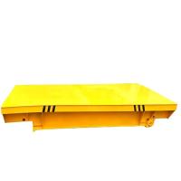 China Workshop Rail Type Flat Cart Twin Track Steel Die Transfer Cart Self-Propelled Flat Cart for sale