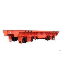 China Workshop Rail Type Flat Cart Twin Track Steel Die Transfer Cart Self-Propelled Flat Cart for sale